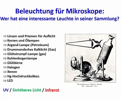 Mikroskop-Beleuchtungen – historische und kuriose – Homepage der ...